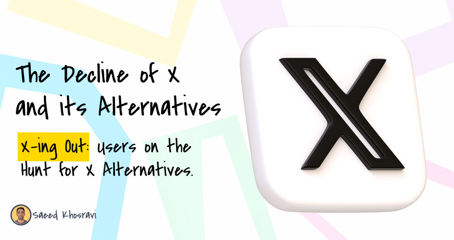 X-ing Out: Exploring X Or Twitter Alternatives